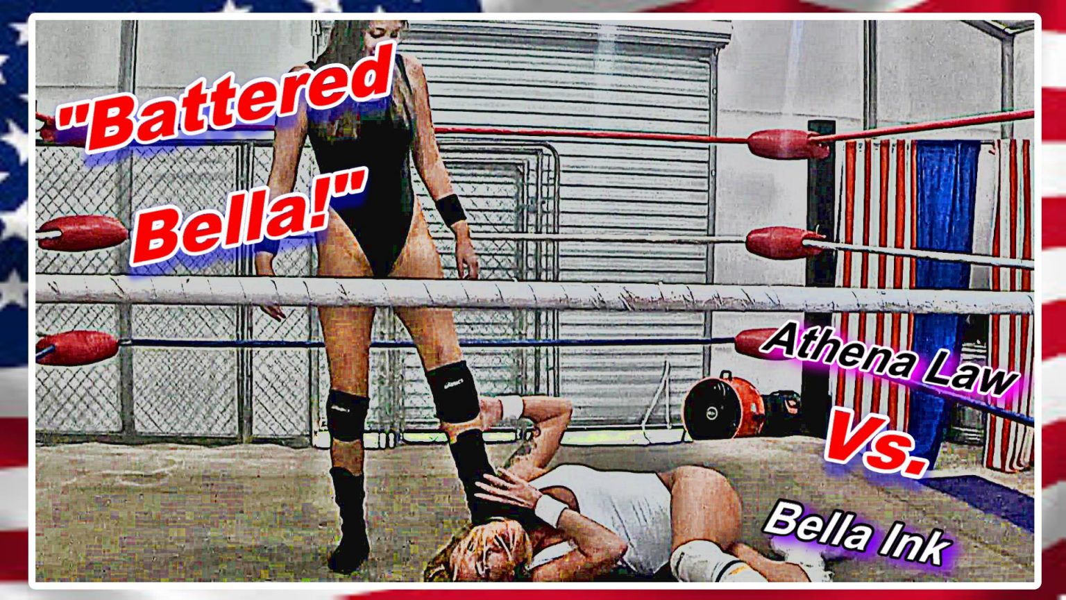 “battered Bella ” Modest Moms Wrestling