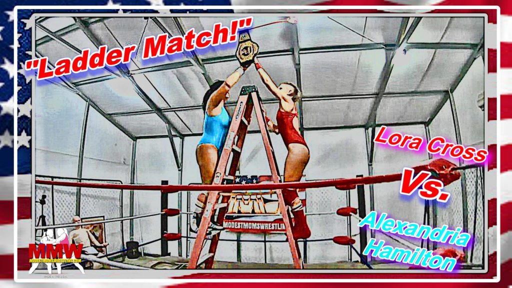 “ladder Match ” Modest Moms Wrestling