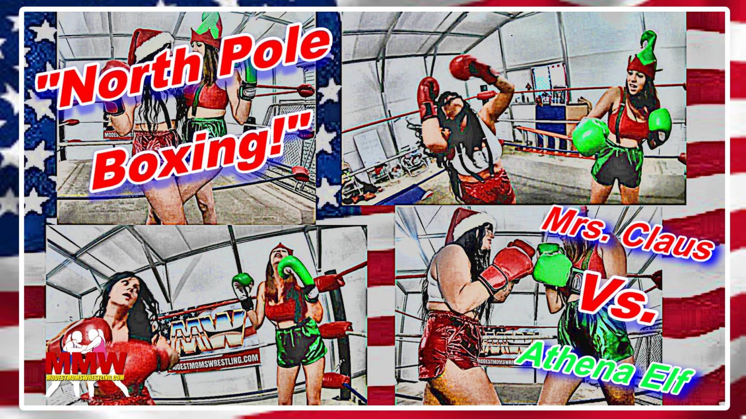 “north Pole Boxing ” Modest Moms Wrestling