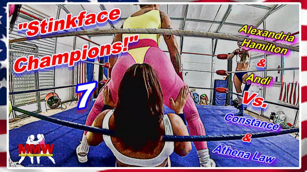 “stinkface Champions ” 7 Modest Moms Wrestling