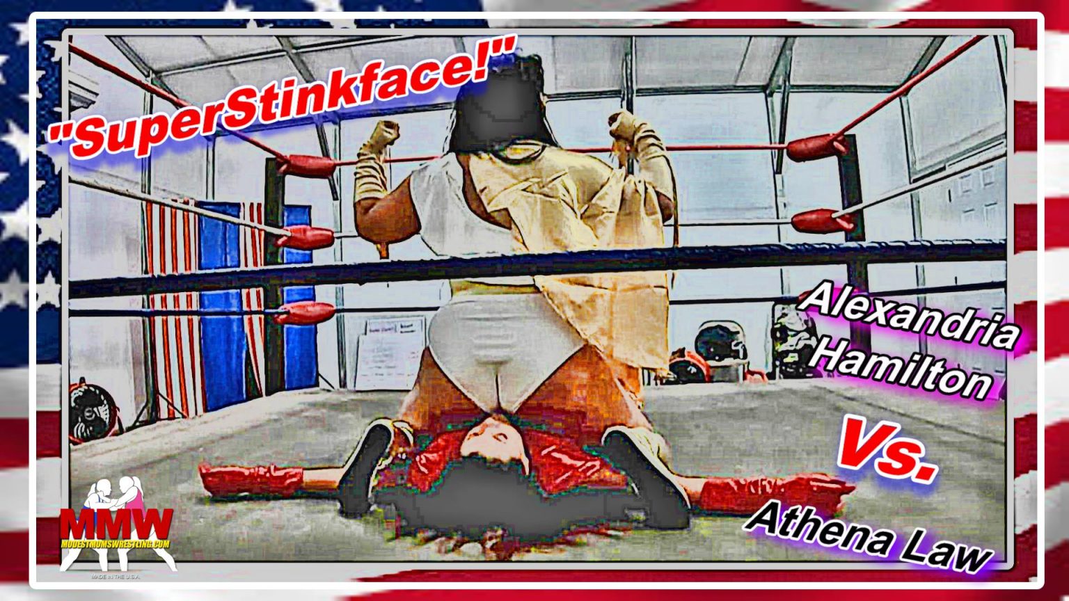 “superstinkface ” Modest Moms Wrestling