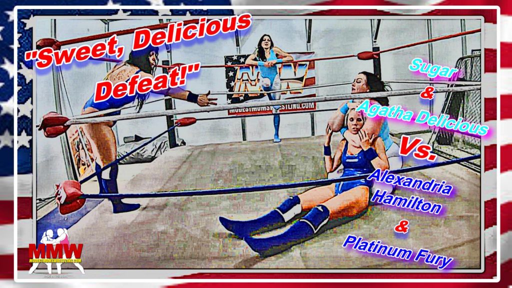 “Sweet, Delicious Defeat!” – Modest Moms Wrestling
